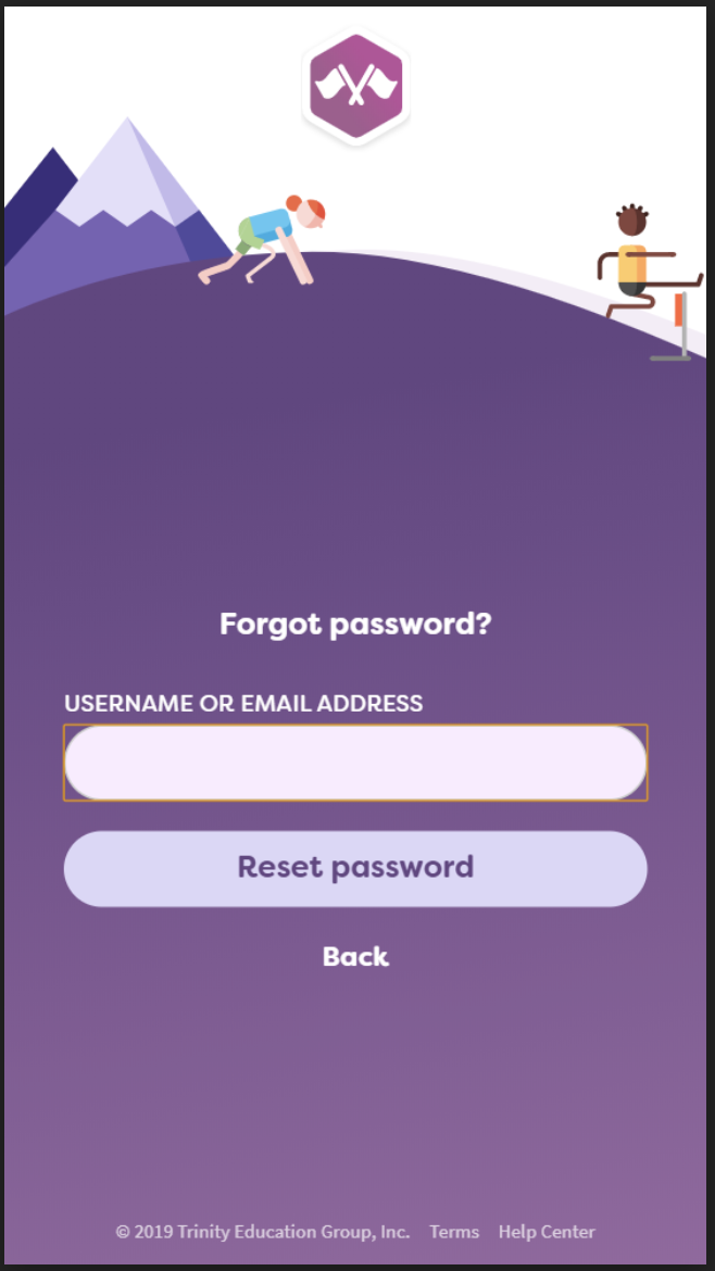 I forgot my password – Ready LXP